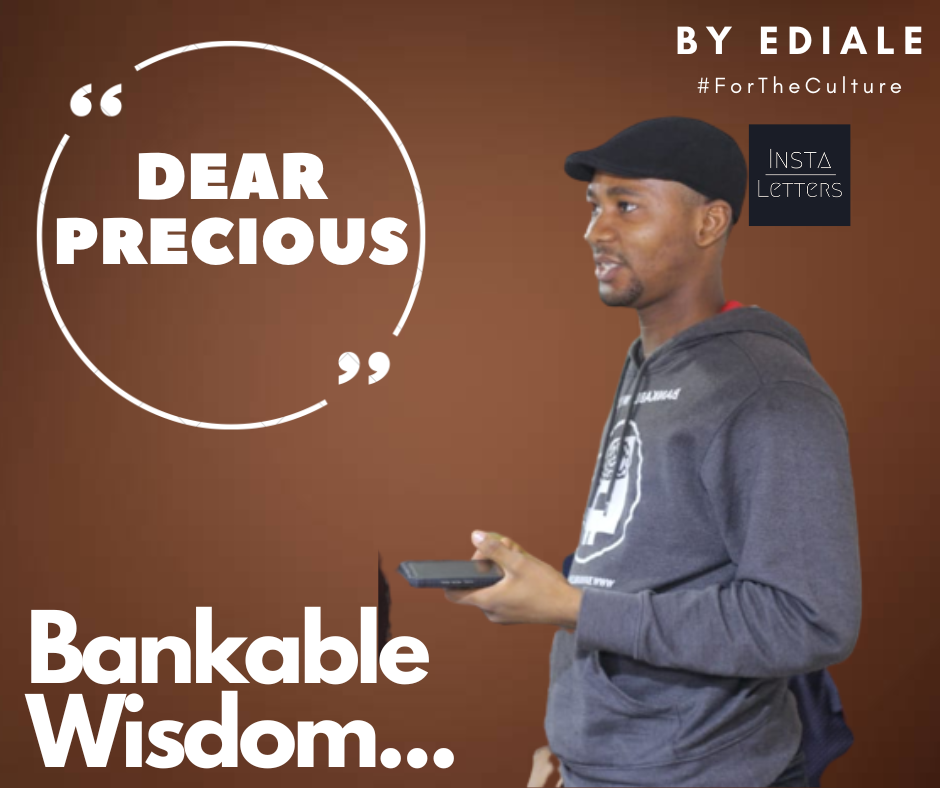 Dear Precious: Your Bankable Wisdom Does Good For Africa’s Youths ...